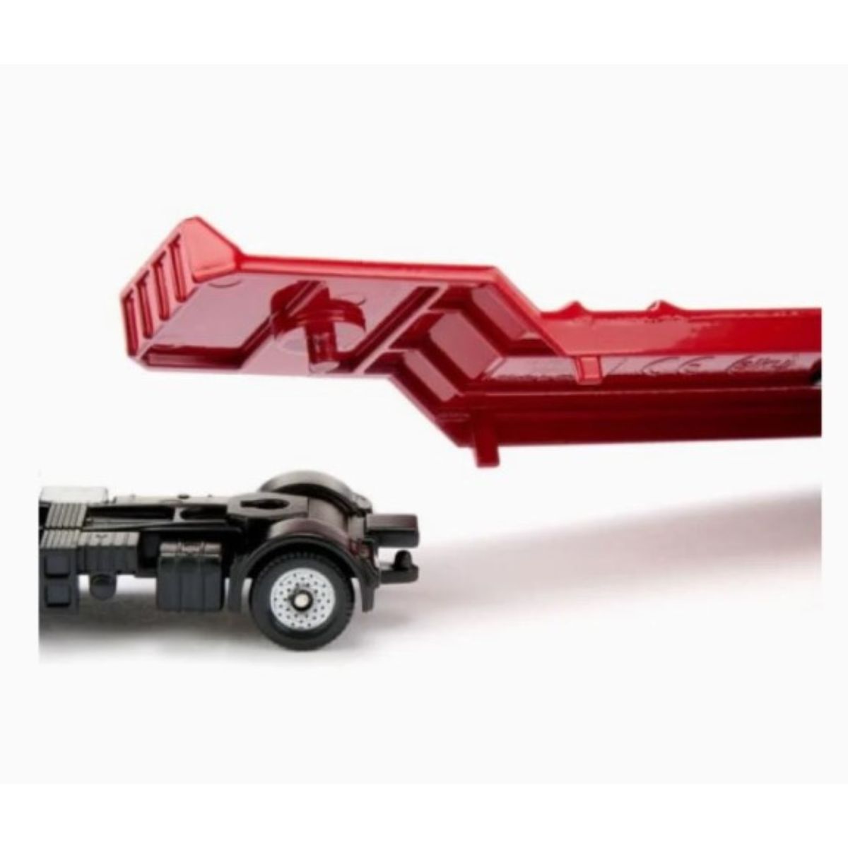 Đồ Chơi Mô Hình Xe Tải Man Chở Xe Lu SIKU 1760