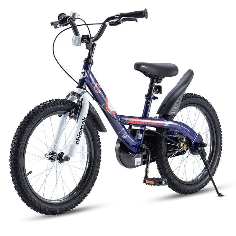 Chipmunk Submarine 18 inch children's bicycle Dark Blue CM18-4-NVBL