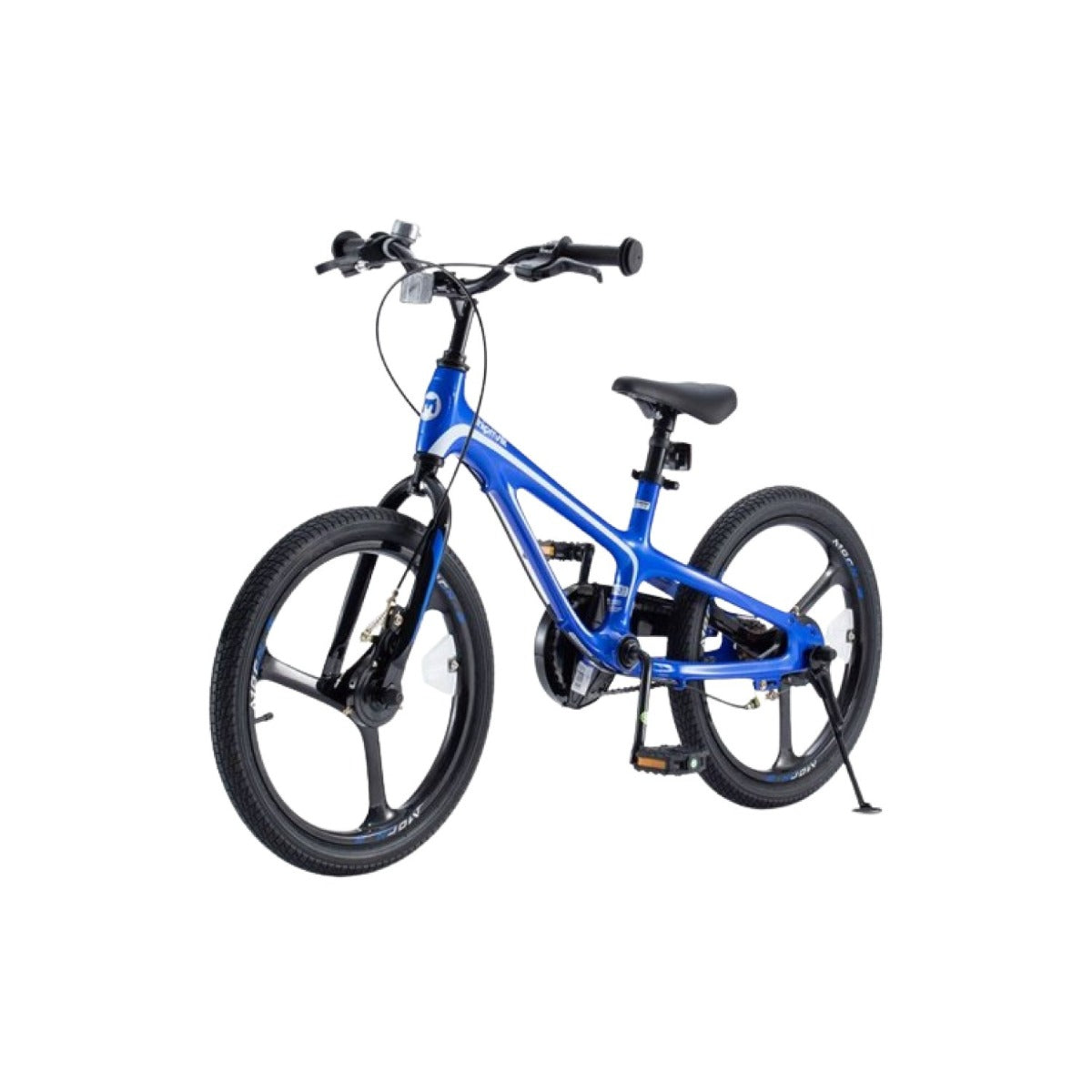 Chipmunk Moon 18 inch blue children's bicycle CM18-5P-BL