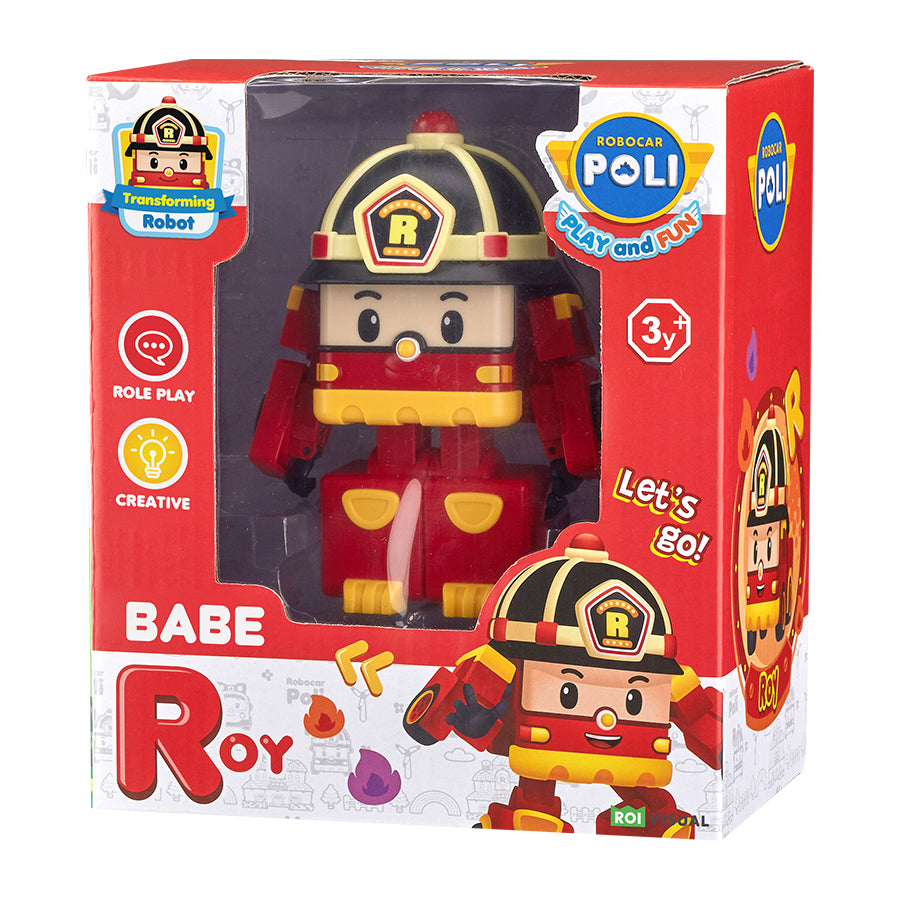 Rescue vehicle transforming robot Babe Roy ROBOCAR POLI ZR919